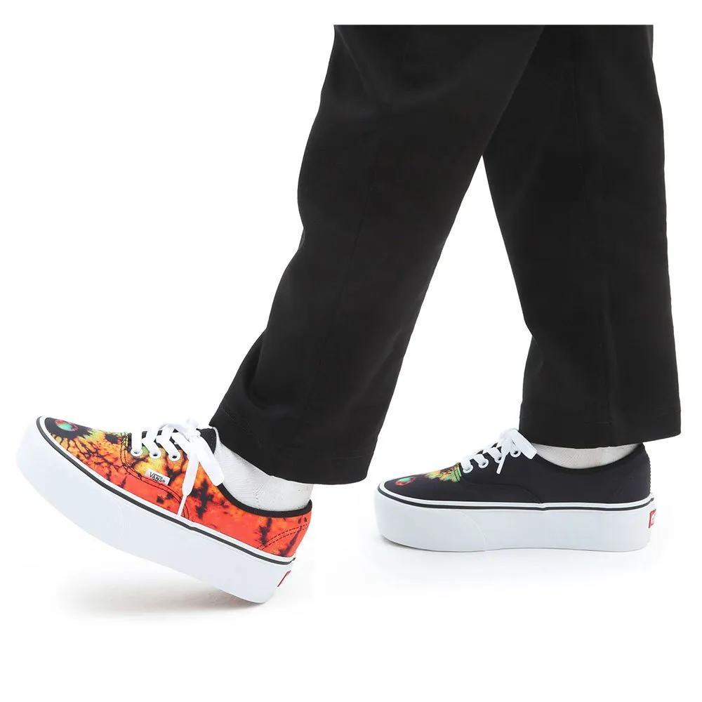 Vans Authentic Stackform Trainers Orange | Dressinn