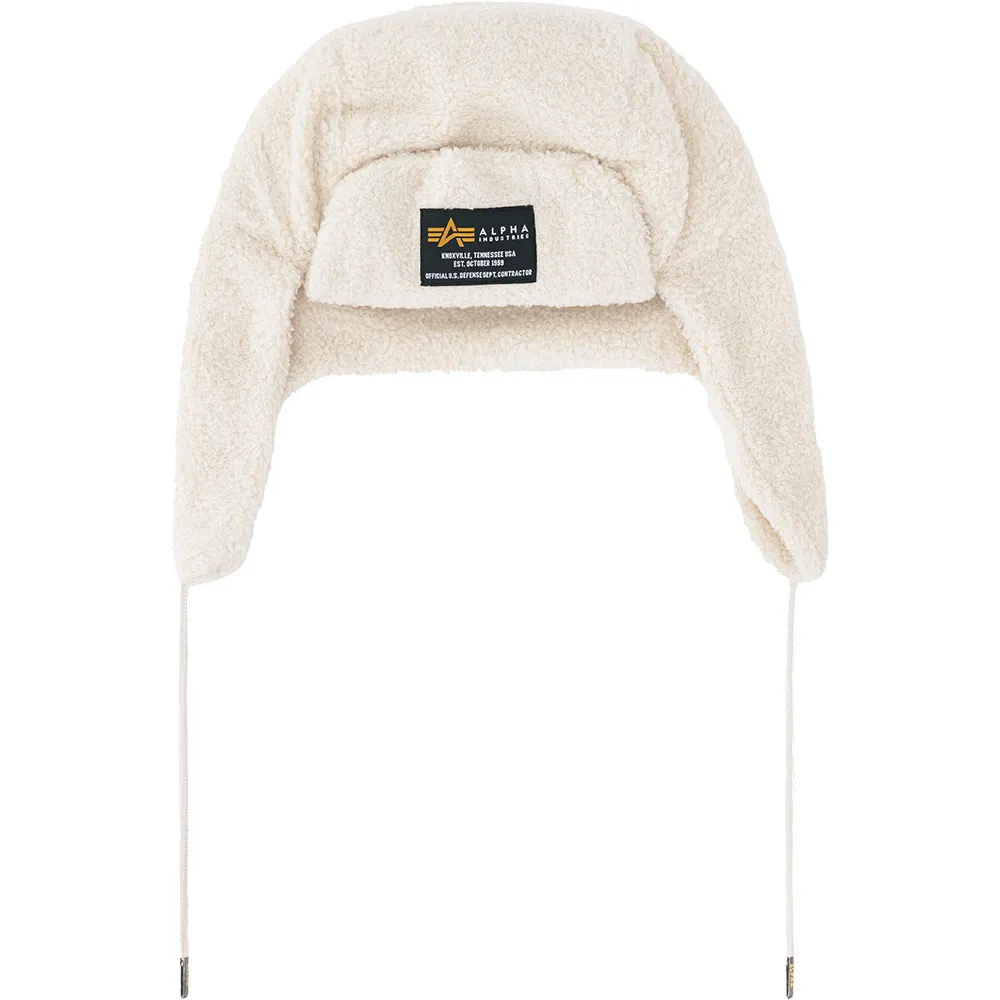 Alpha industries Teddy Hat White | Dressinn
