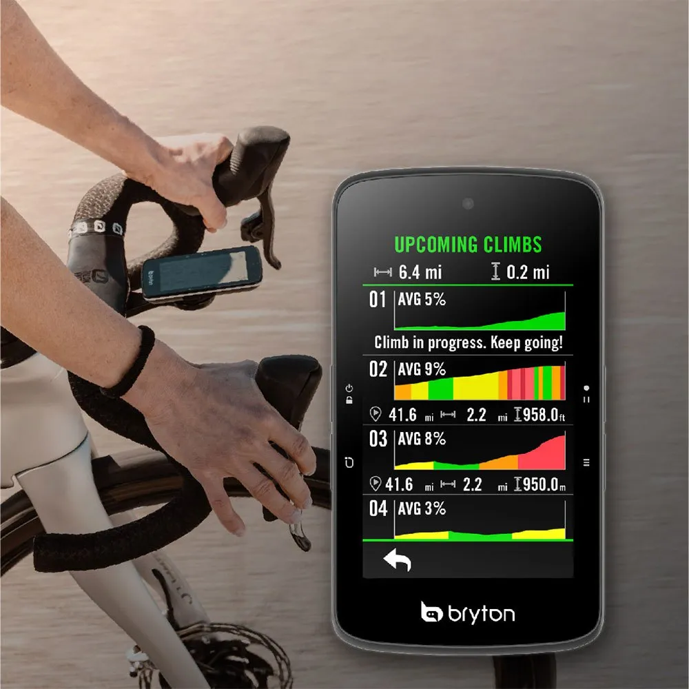 Bryton Rider S800 E cycling computer, Black | Bikeinn