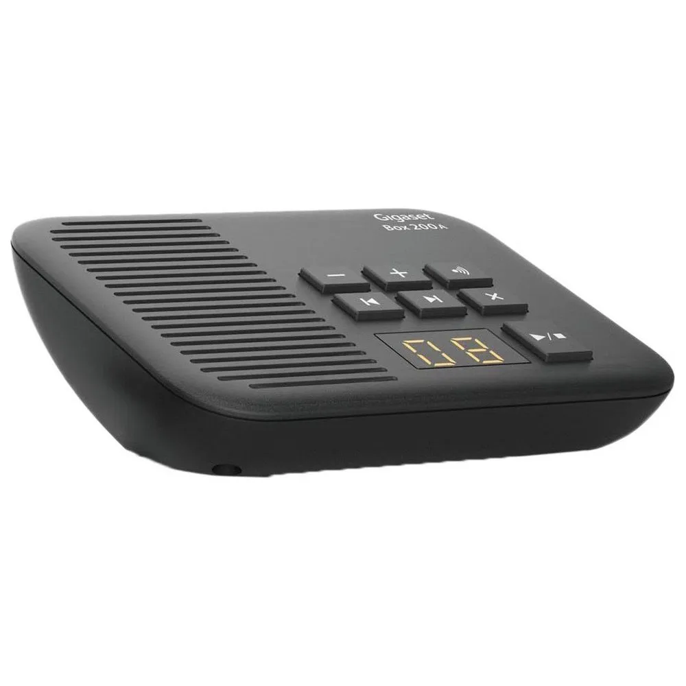 Gigaset Box Answering Machine 200A Black | Techinn