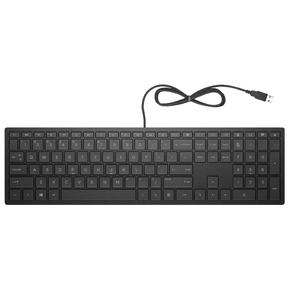 HP Pavilion 300 keyboard english Silver | Techinn