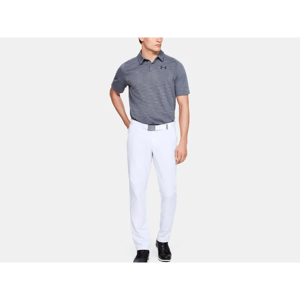 Under armour Pantalon Microthread Tapered Blanc | Runnerinn