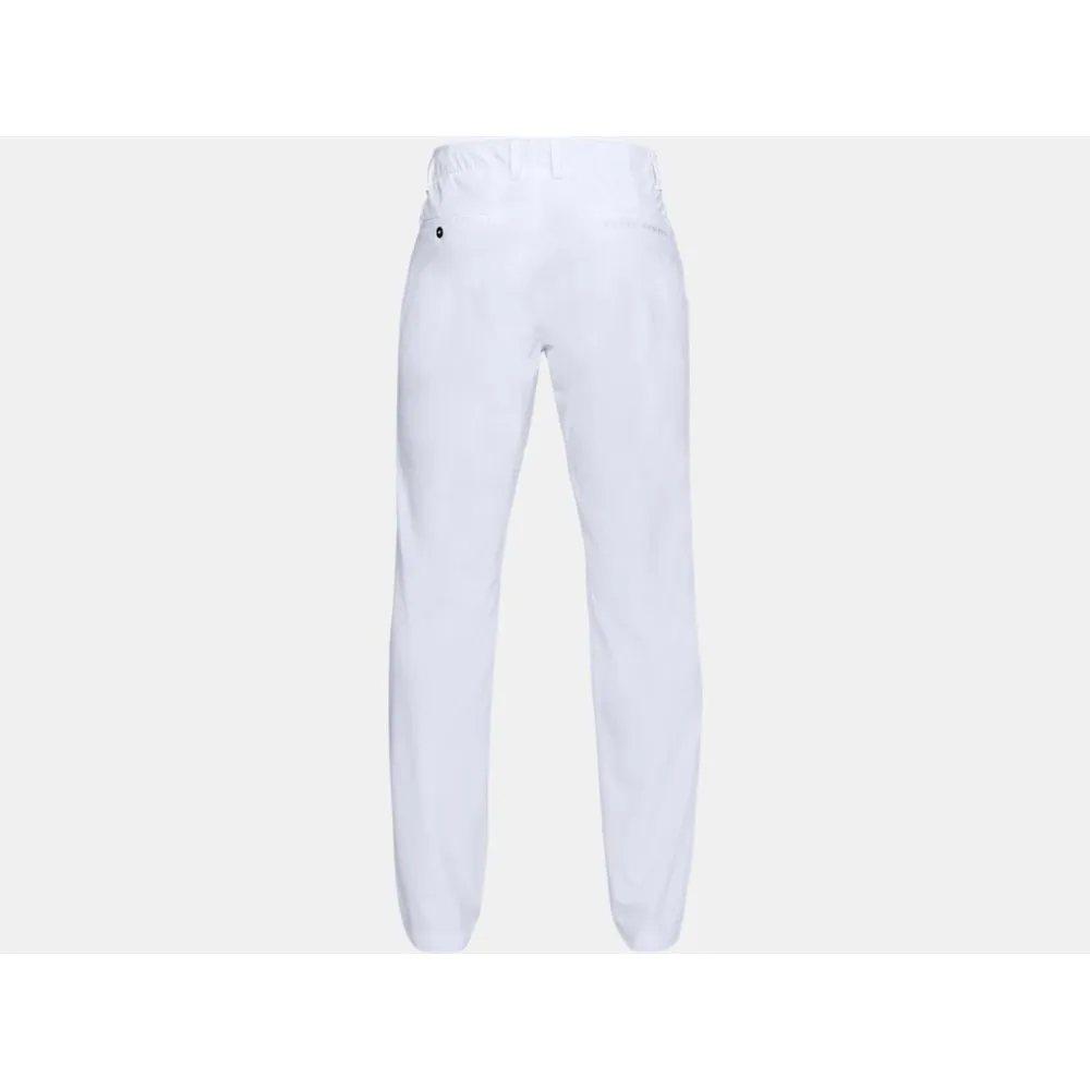 Under armour Pantalon Microthread Tapered Blanc | Runnerinn