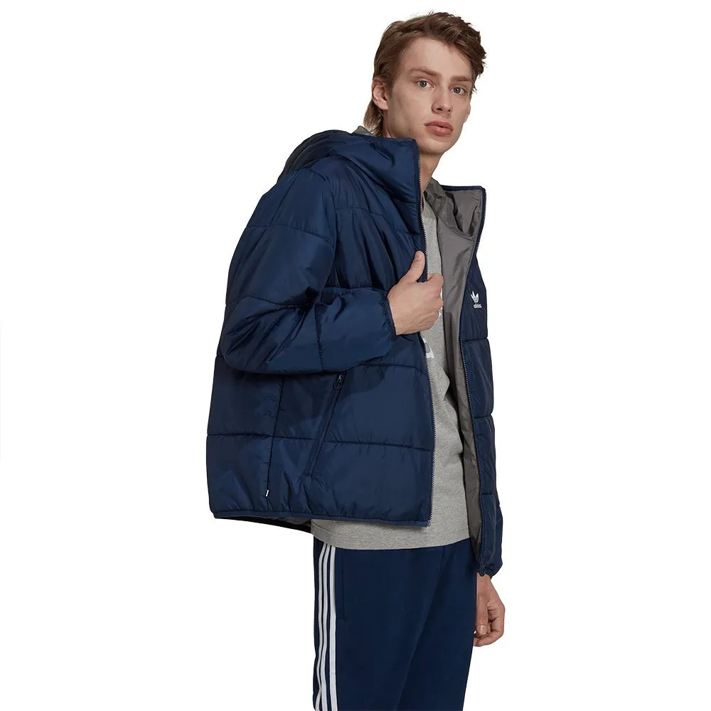 adidas originals Padded Reversible Jacket Blue | Dressinn