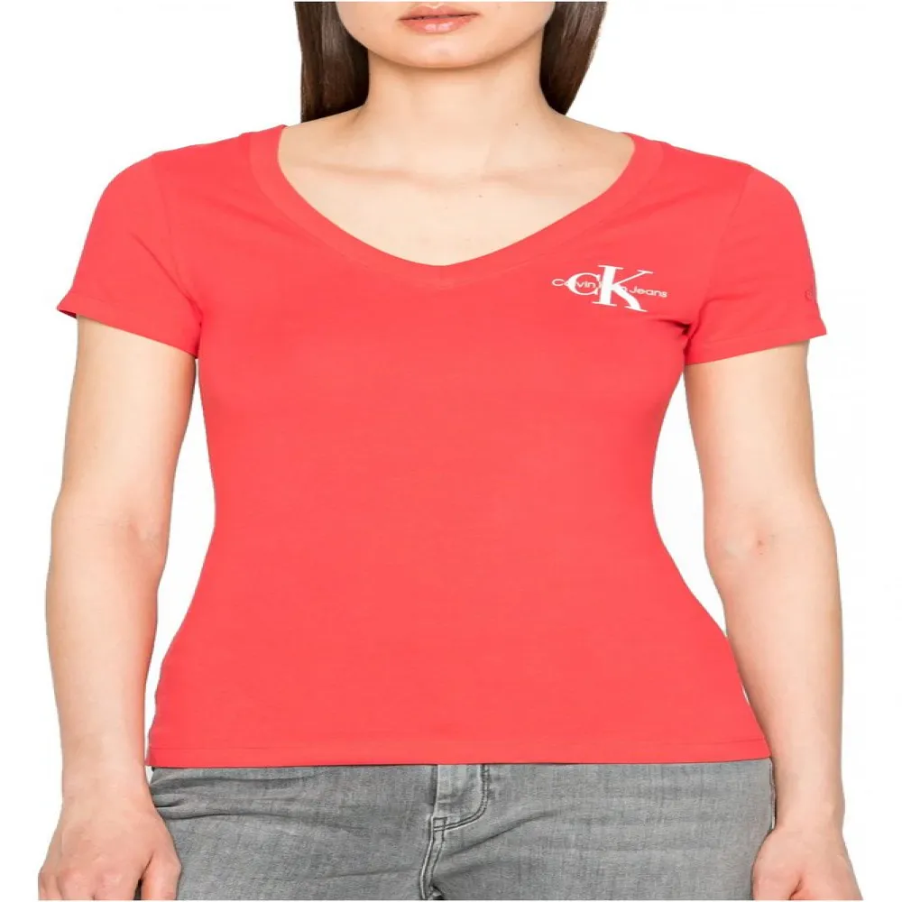 Calvin klein J20J217932 T-Shirt Red | Dressinn