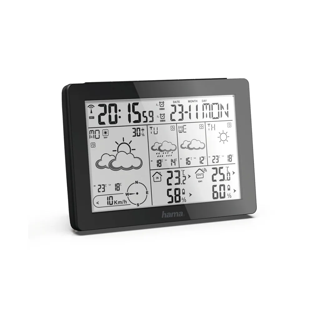 Hama MeteoTime Thermometer And Hygrometer | Trekkinn