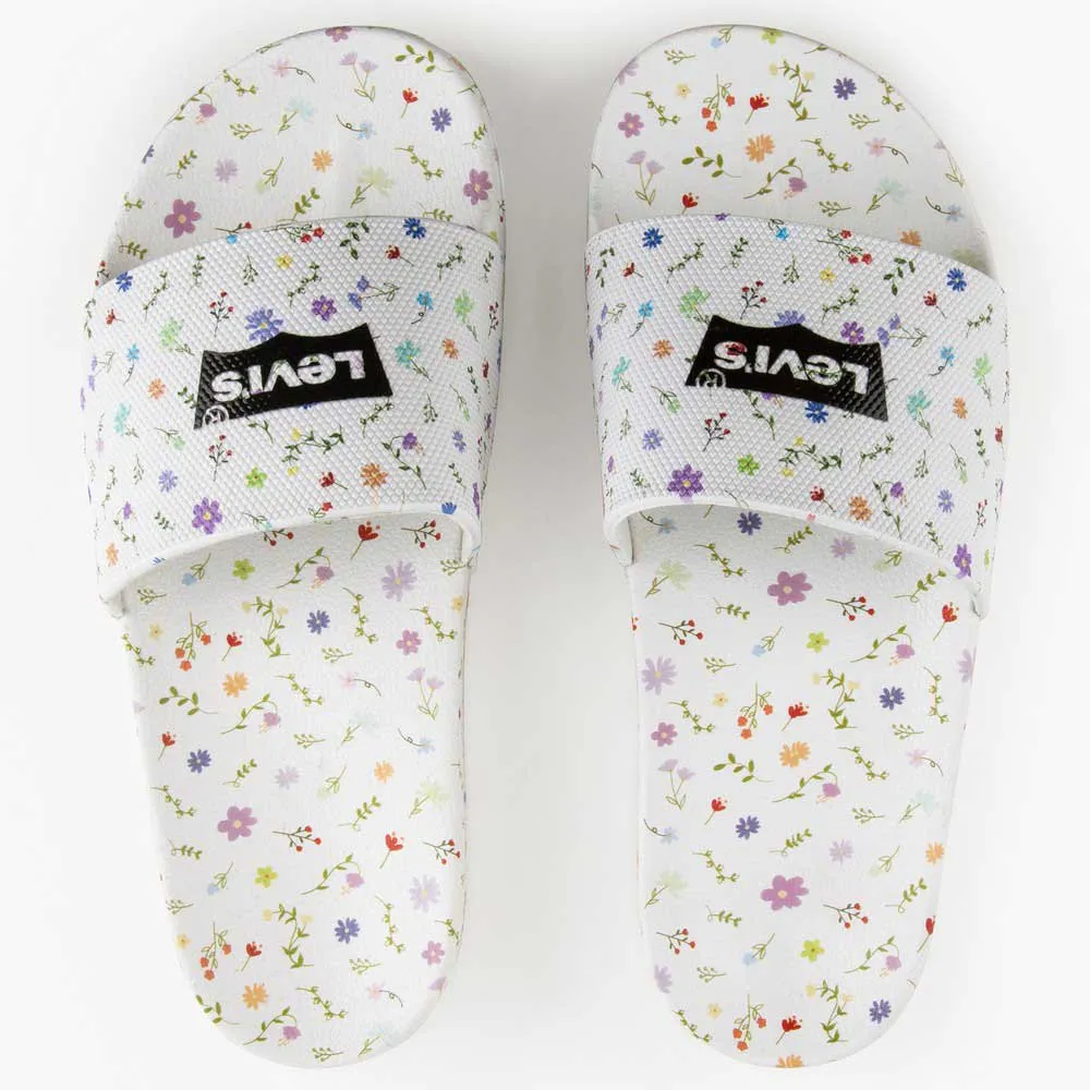 Levi´s ® June Stamp Slides White | Dressinn