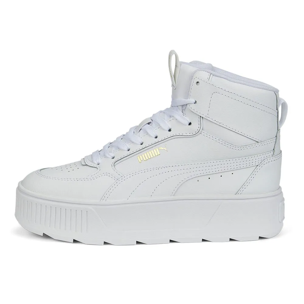 Puma Karmen Rebelle Mid trainers White | Dressinn