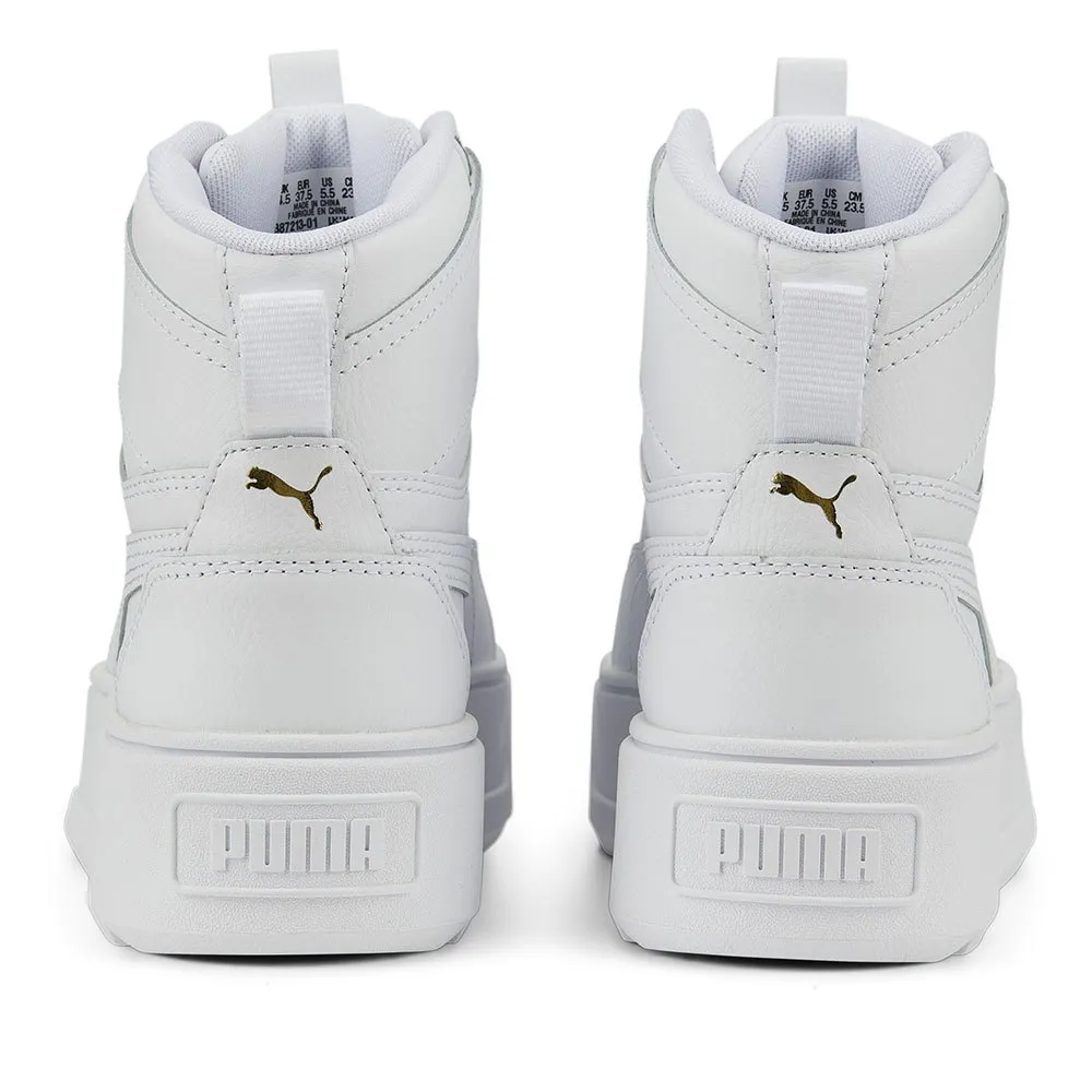 Puma Karmen Rebelle Mid trainers White | Dressinn