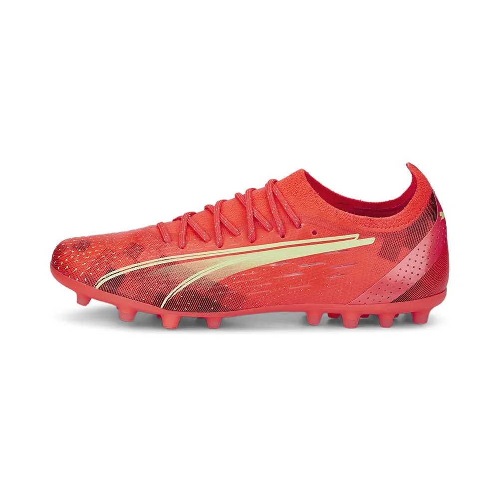 Puma Ultra Ultimate MG Football Boots Red | Goalinn