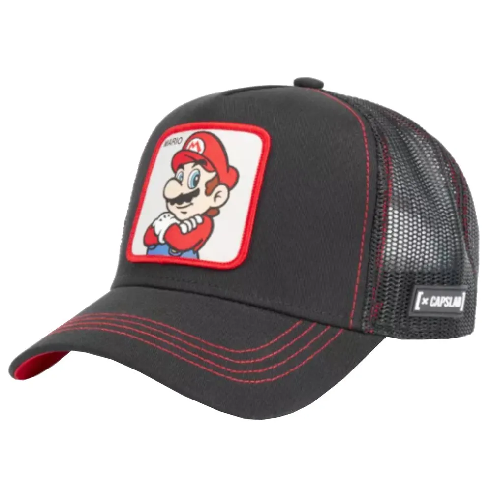 Capslab Super Mario Bros Cap Black | Dressinn