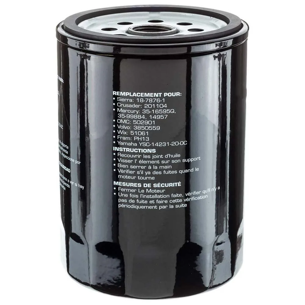 Seachoice GM Chevy Long Oil Filter Black | Waveinn