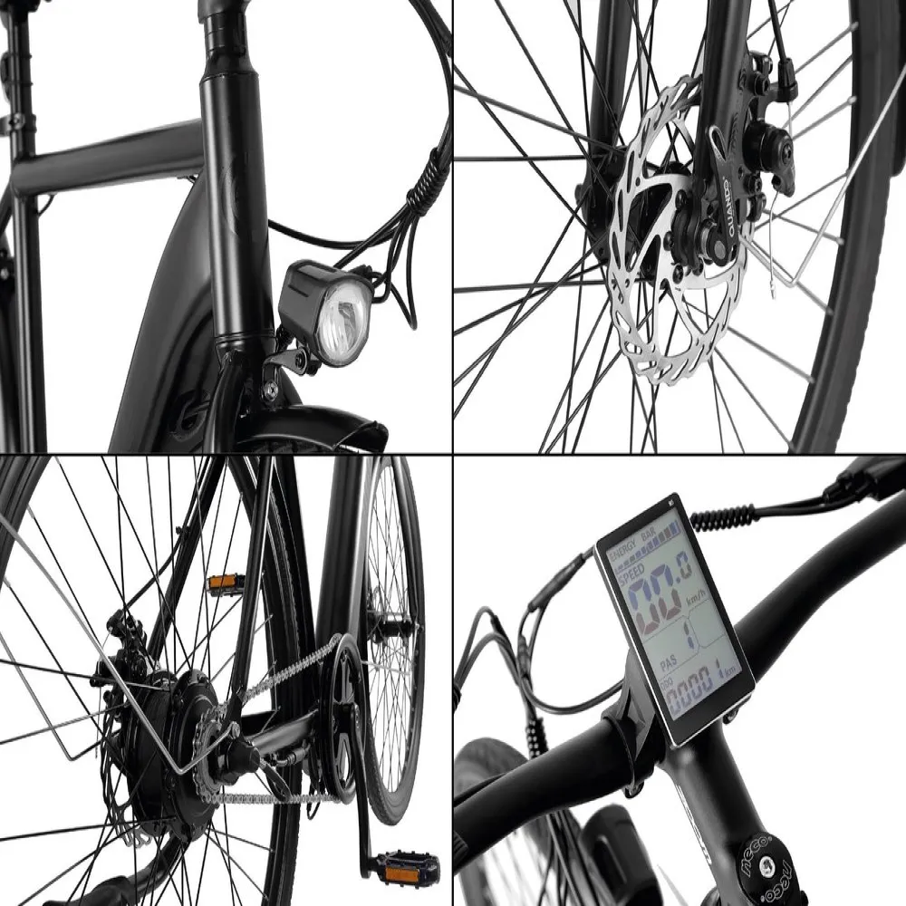 Urbanglide M7 Electric Bike, Black | Bikeinn