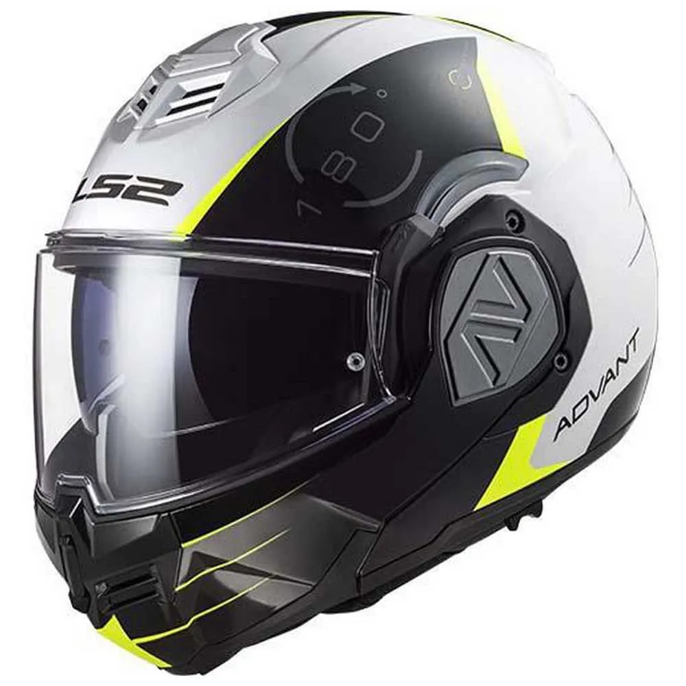 LS2 FF906 Advant Codex Modular Helmet White | Motardinn