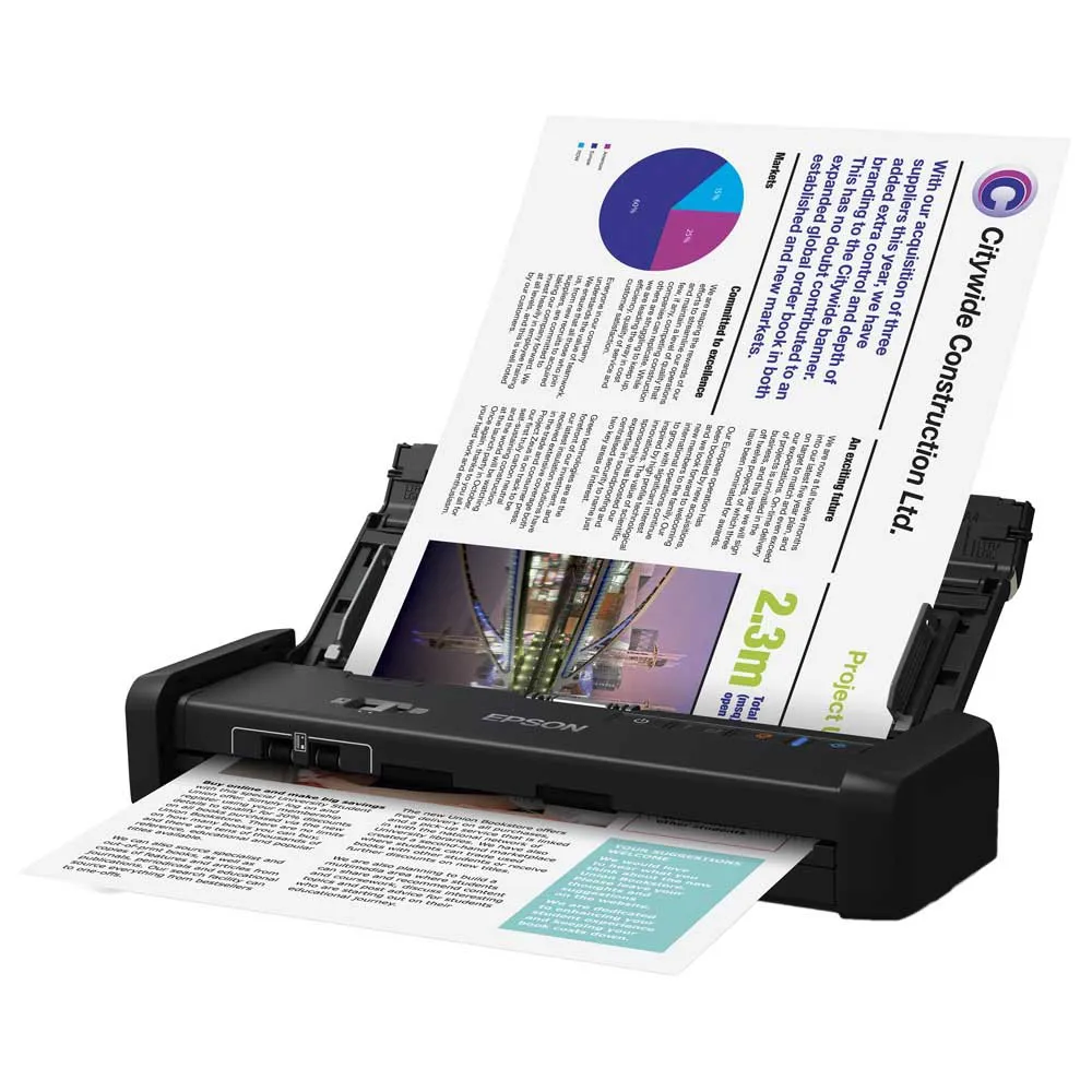 Epson WorkForce DS-310 Portable Scanner Black | Techinn
