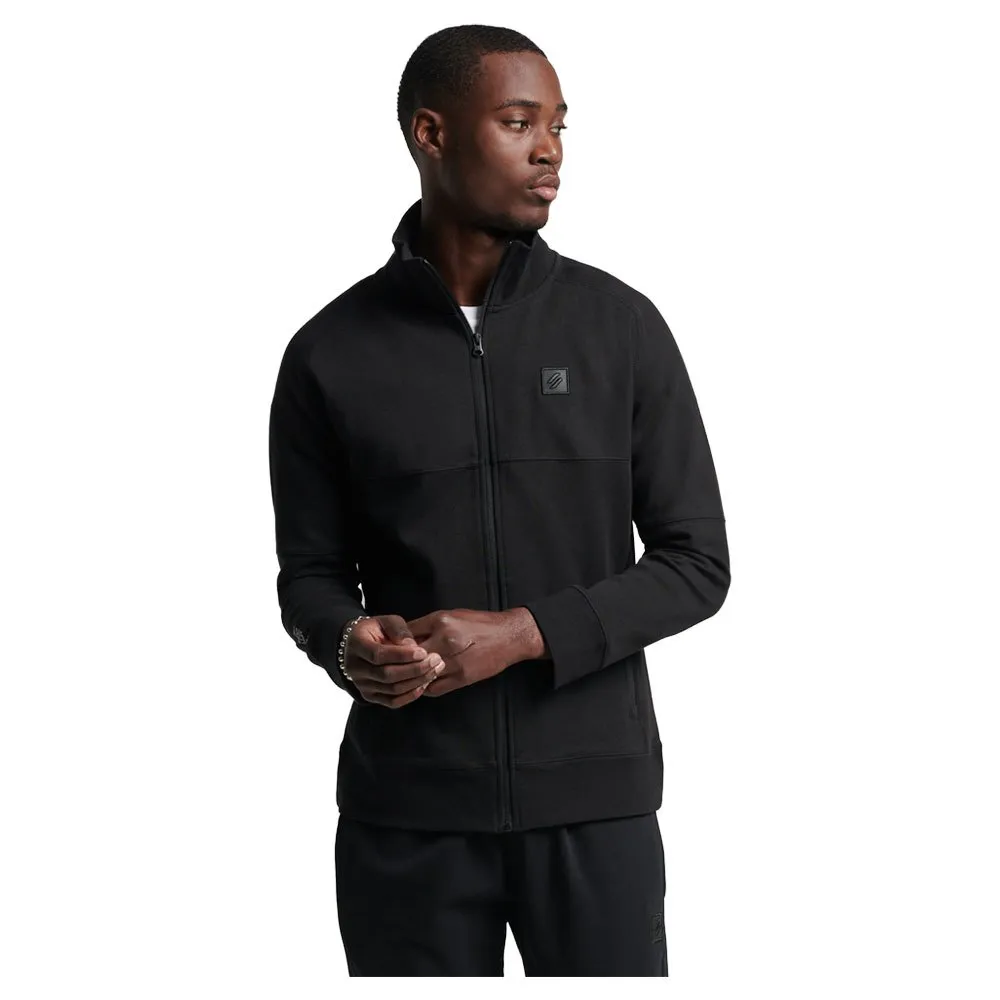 Superdry Code Tech Track Top Sweatshirt Black | Dressinn