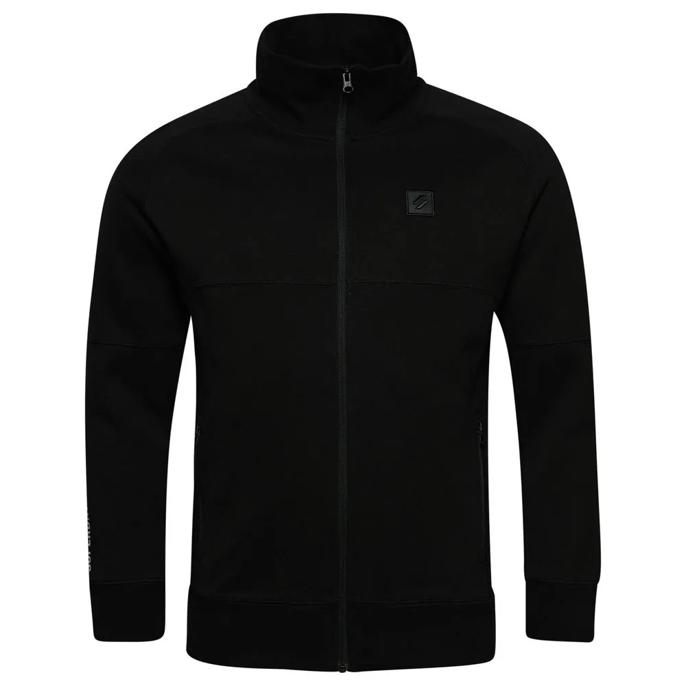 Superdry Code Tech Track Top Sweatshirt Black | Dressinn