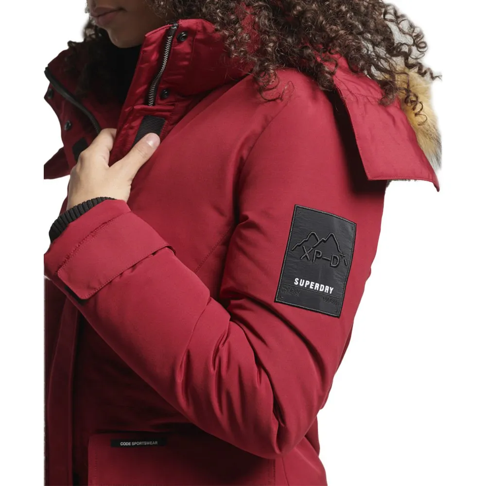 Superdry Code Xpd Everest jacket Red | Dressinn