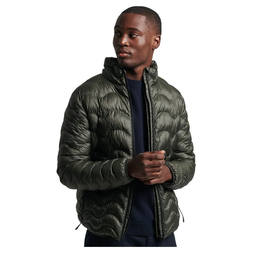 Superdry Vintage Non Hooded Mid Layer jacket Green | Dressinn