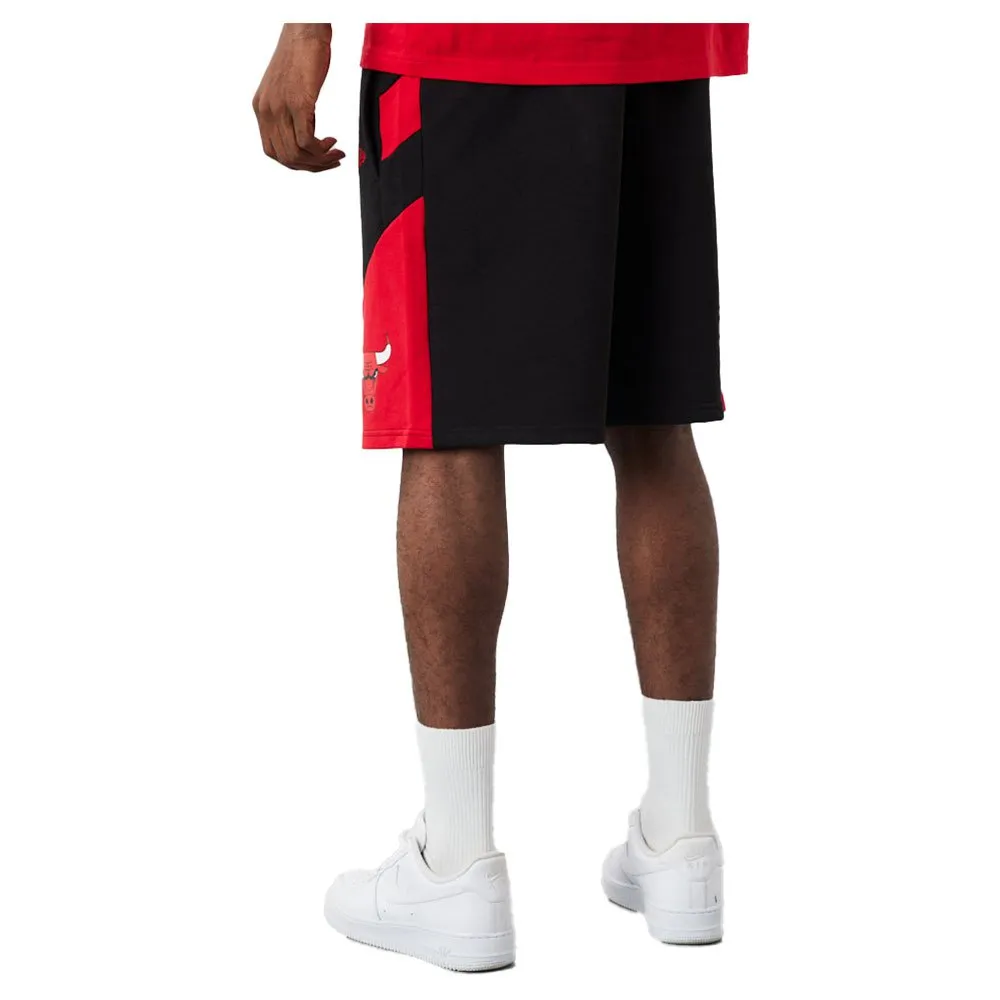 New era Chicago Bulls NBA Team Shorts Black | Dressinn