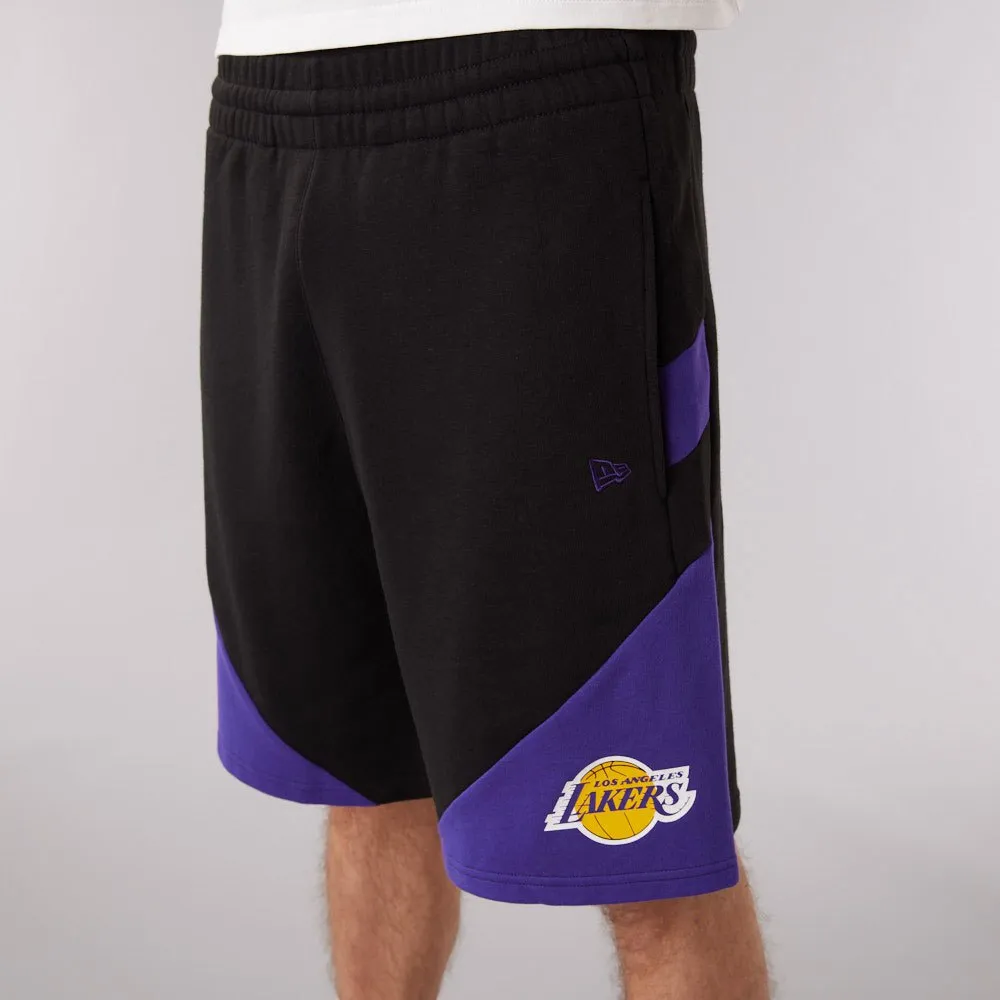 New era Los Angeles Lakers NBA Team Shorts Black | Dressinn