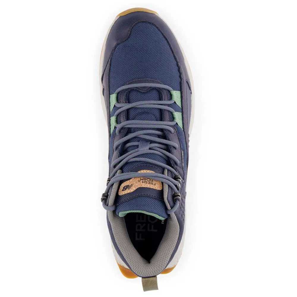 New balance Fresh Foam X Hierro Mid trail running shoes Blue| Runnerinn