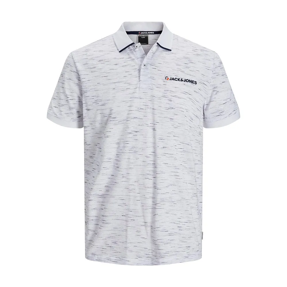 Jack & jones Polo à Manches Courtes Logan Inject Gris | Dressinn