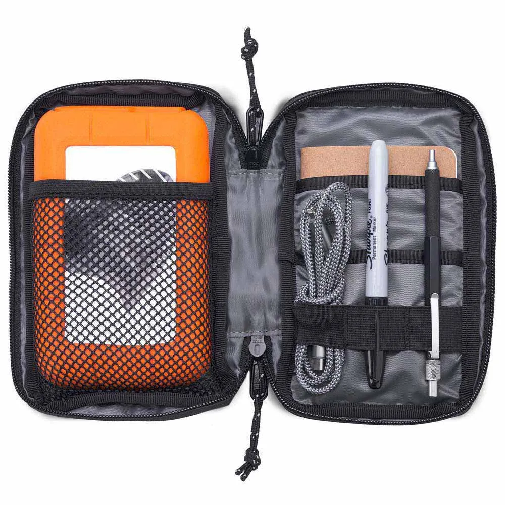 Chrome Tech Accessory Pouch, Black | Bikeinn