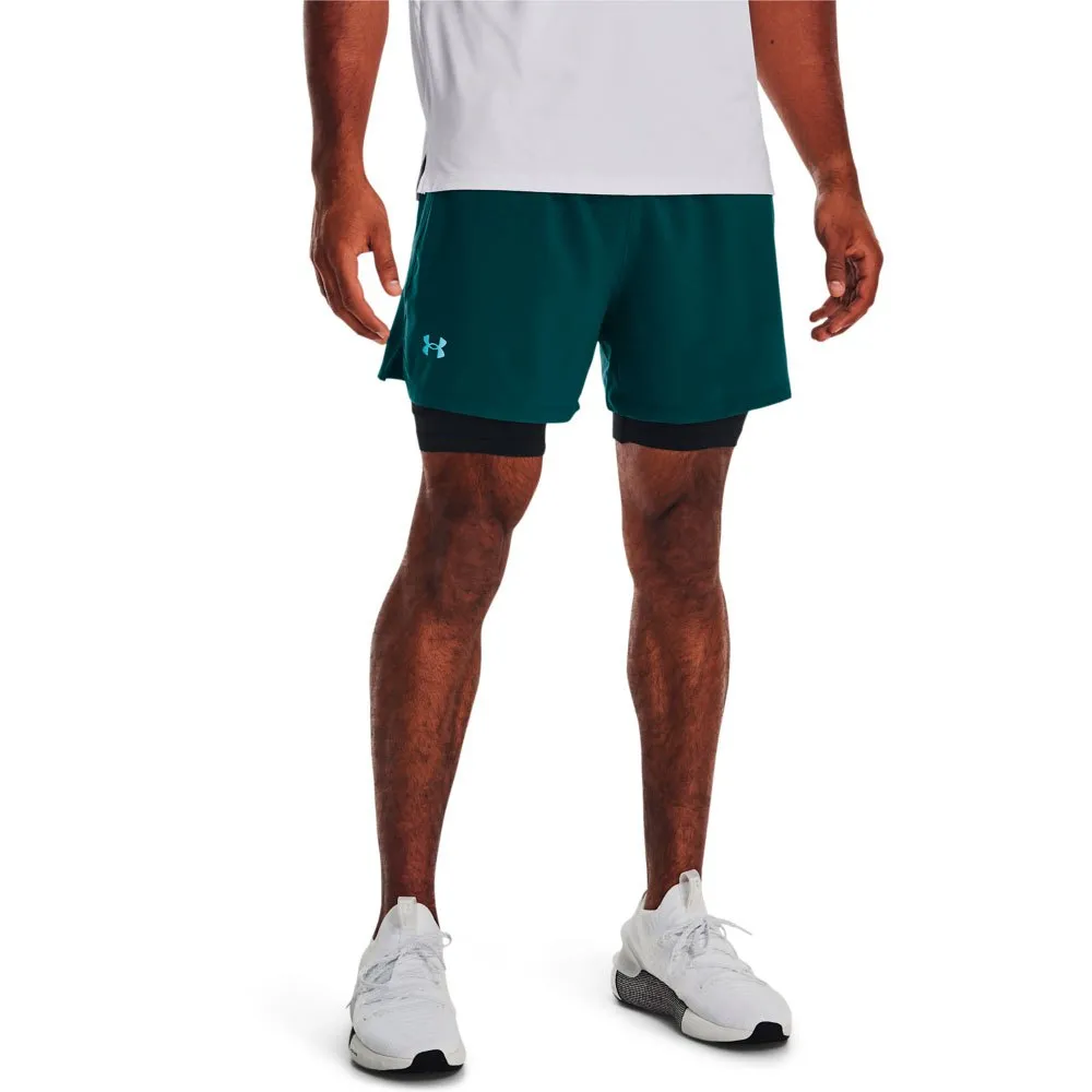Under armour Iso-Chill Run 2-in-1 Shorts Blue | Runnerinn