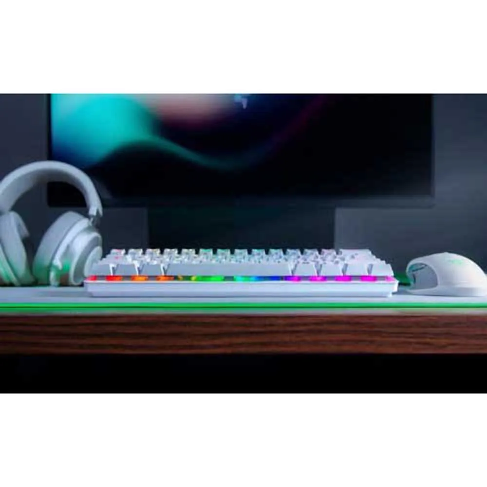 Razer Huntsman Mini Gaming Mechanical Keyboard White | Techinn