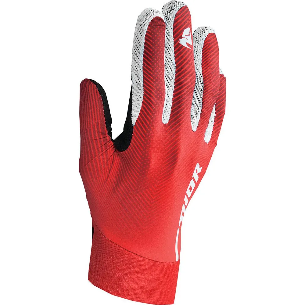 Thor Agile Tech Gloves Red | Motardinn