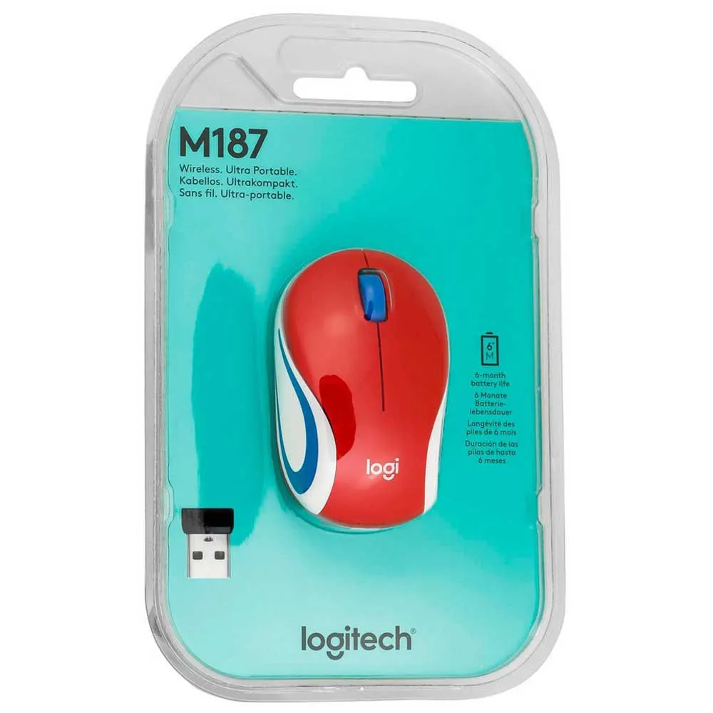 Logitech M187 Mini 1000 DPI Wireless Mouse | Techinn