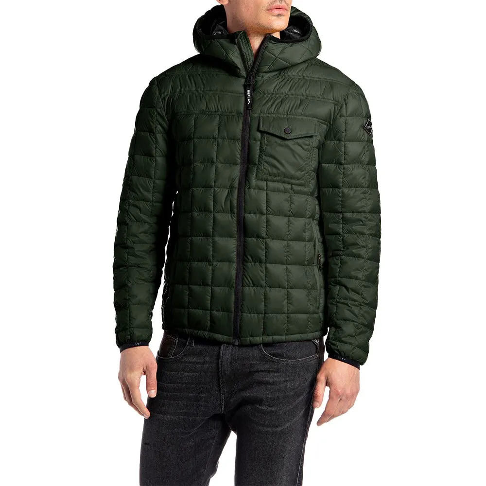Replay M8260 .000.84166D Jacket Green | Dressinn