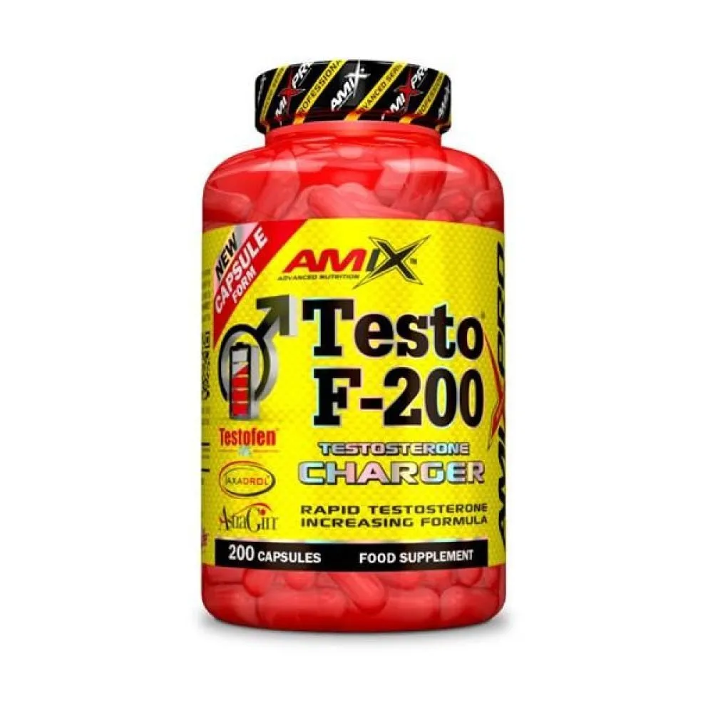 Amix Testo F-200 Muscle Mass 200 units, Clear | Bikeinn