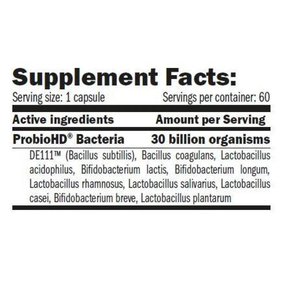 Amix Probio Hd Vitamines 60 Units Clear | Swiminn