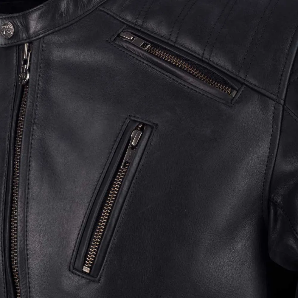 Segura Angus Leather Jacket Black | Motardinn