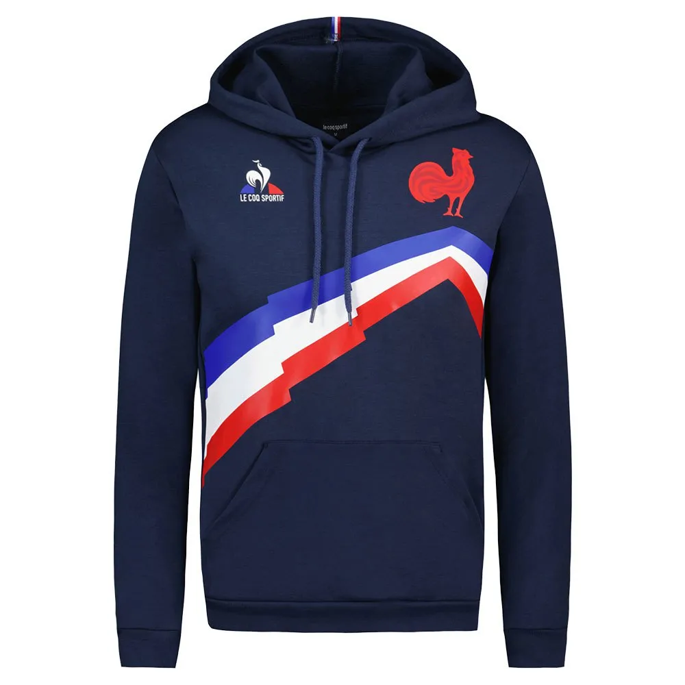 Le coq sportif Ffr Fanwear N°1 Hoodie Blue | Dressinn