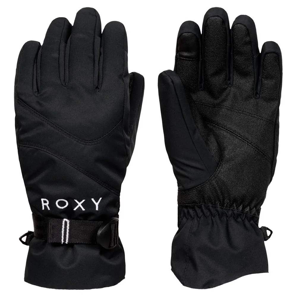 Roxy Jetty Solid Gloves Black | Snowinn