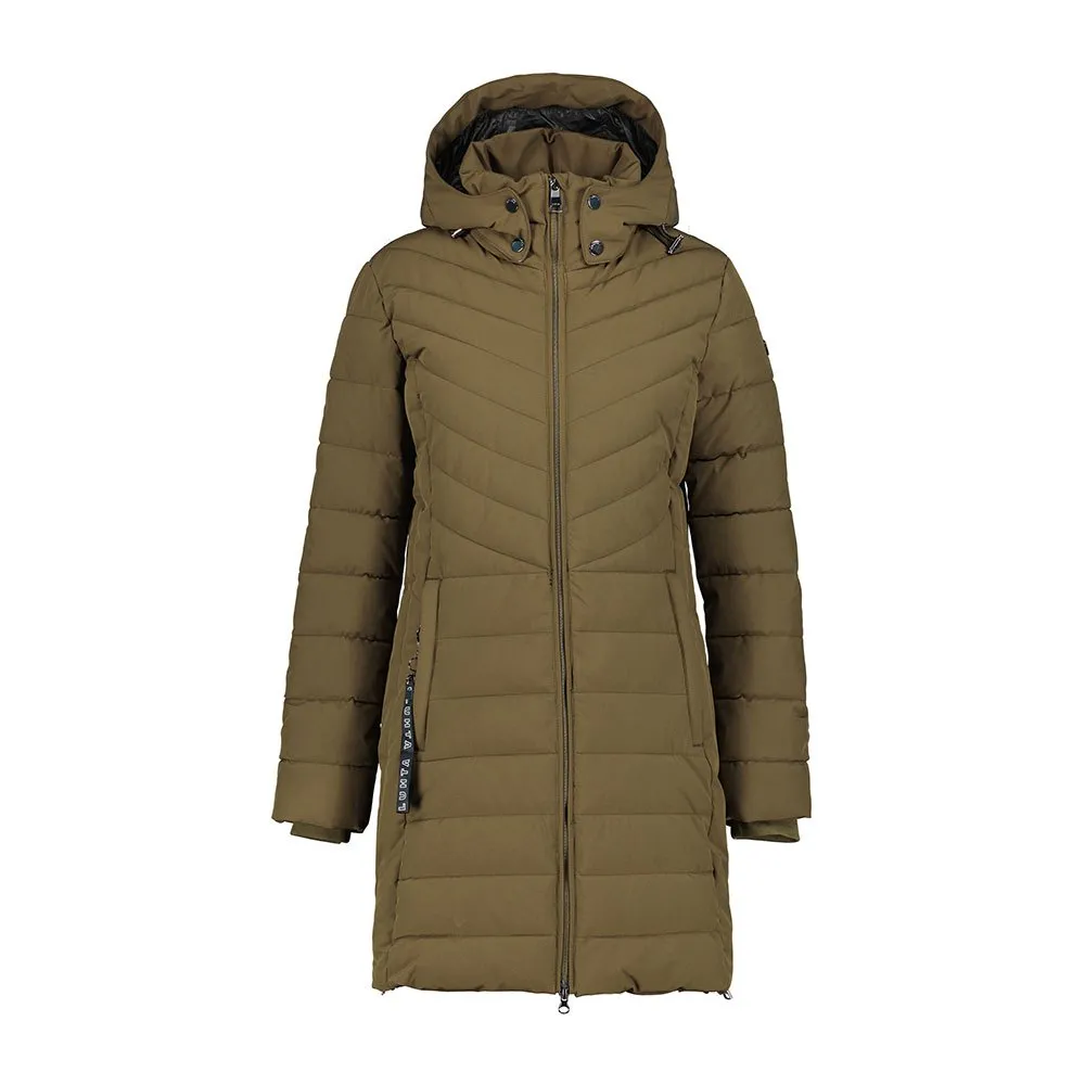 Luhta Haukkala L Coat Brown | Trekkinn