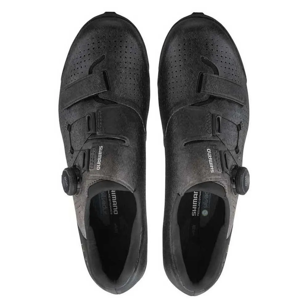 Shimano RX801 Wide Gravel Shoes, Black | Bikeinn