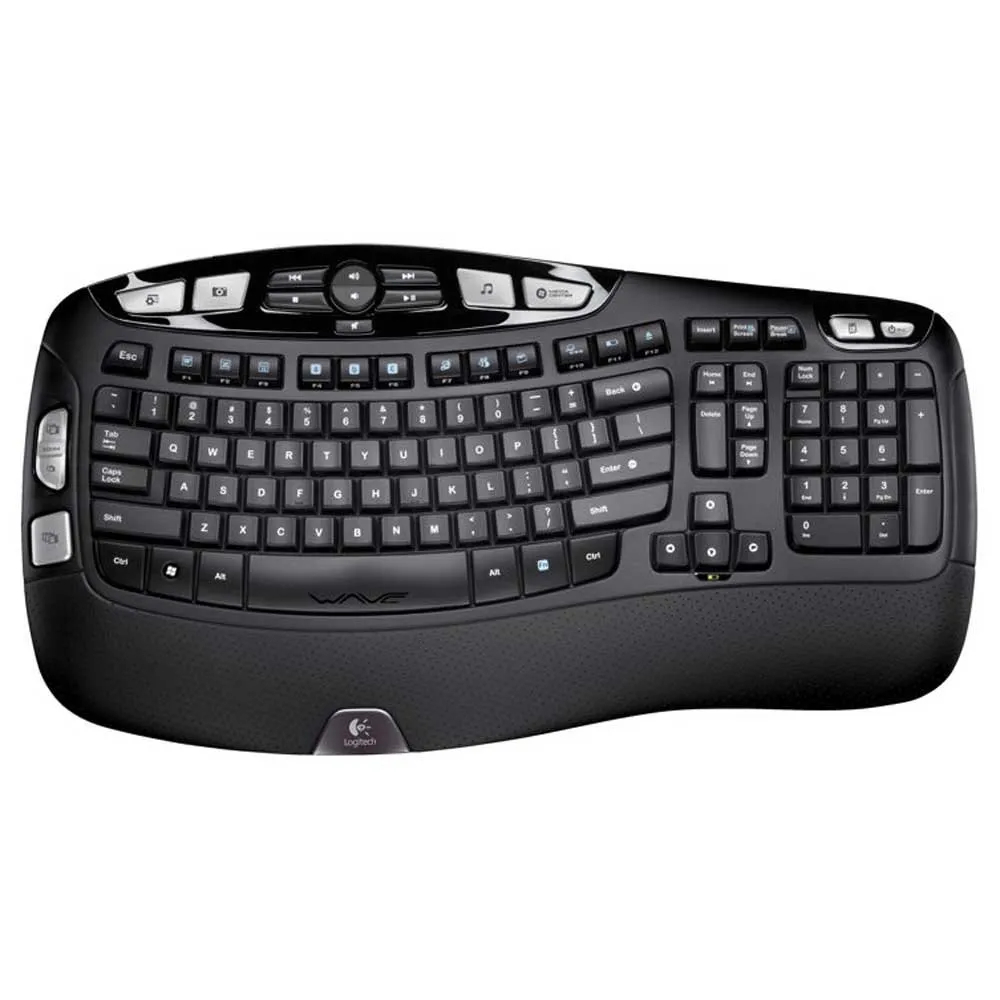 Logitech K350 wireless keyboard Black | Techinn