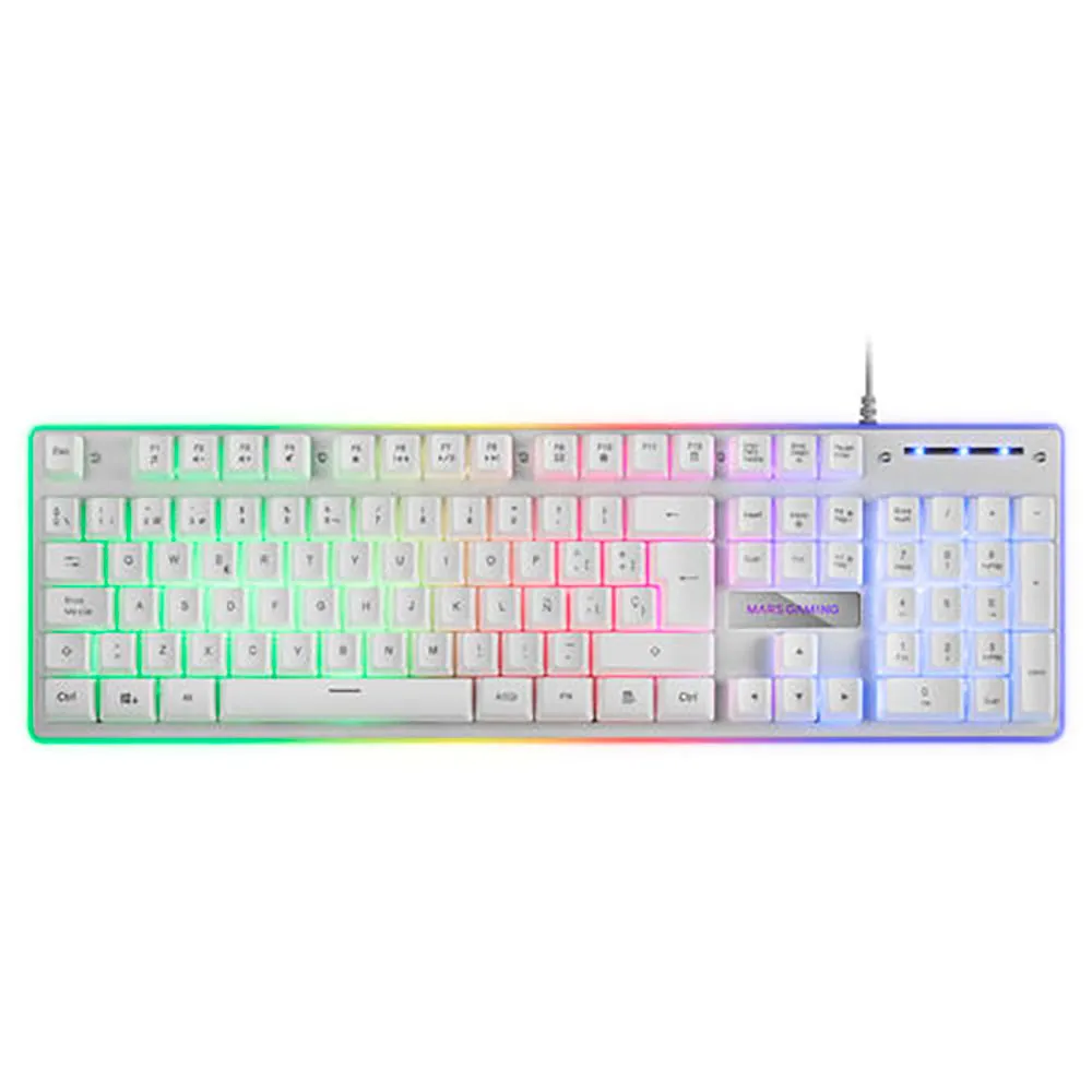 Mars gaming Mk220 Gaming Mechanical Keyboard White | Techinn