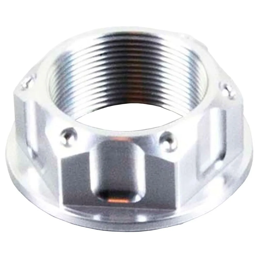 Pro bolt M25x1.50 mm TINUT25150001Z2 Rear Wheel Axle Nut Silver| Motardinn