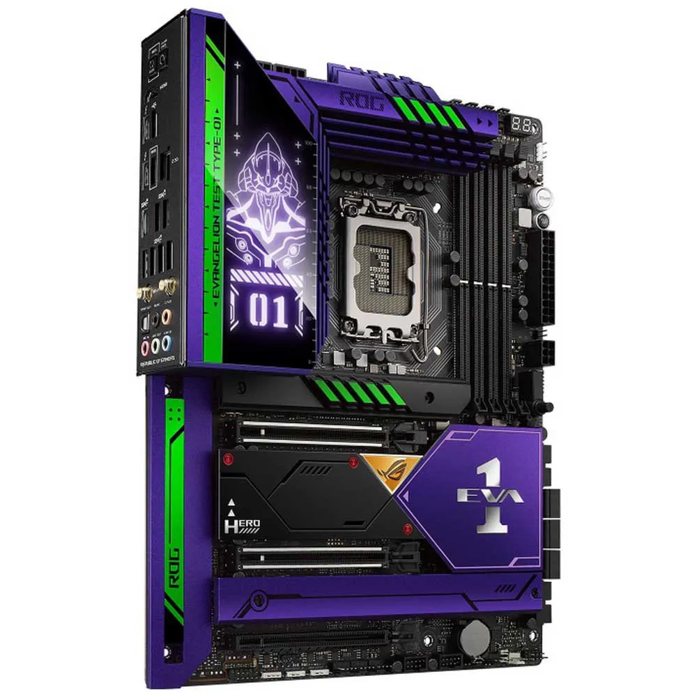 Asus ROG Maximus Z690 Hero Evangelion Motherboard Purple| Techinn