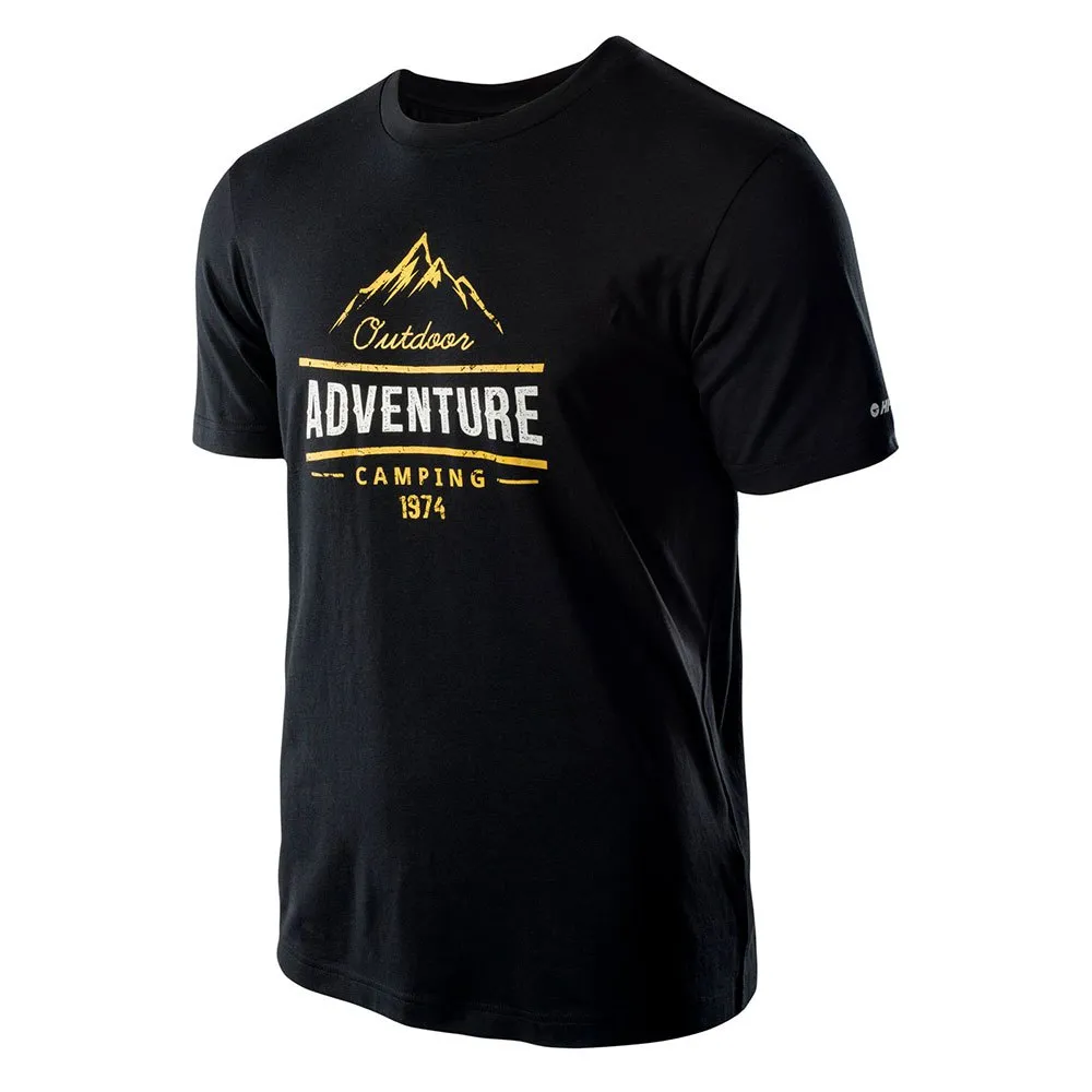 HI-TEC Lore Short Sleeve T-Shirt Black | Trekkinn
