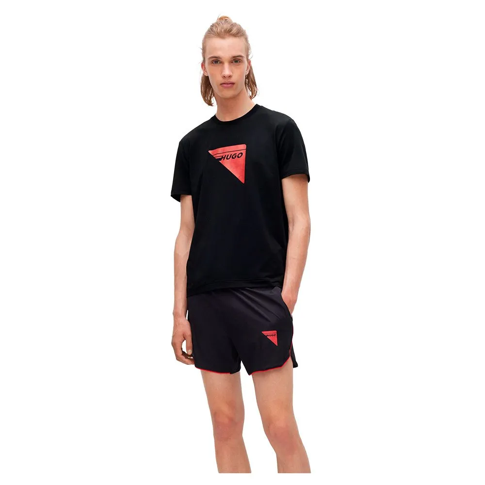 HUGO Dagiles Short Sleeve T-Shirt Black | Dressinn