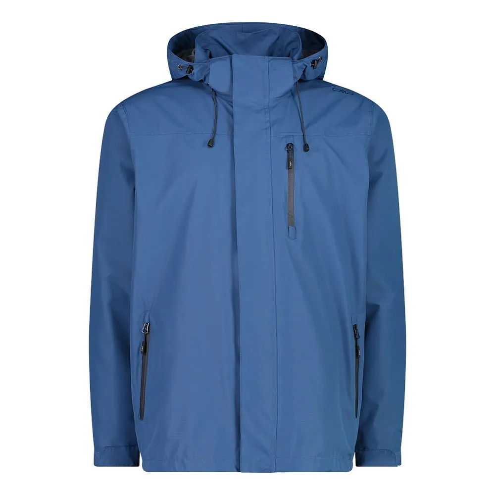 CMP Zip Hood softshell jacket Blue | Trekkinn