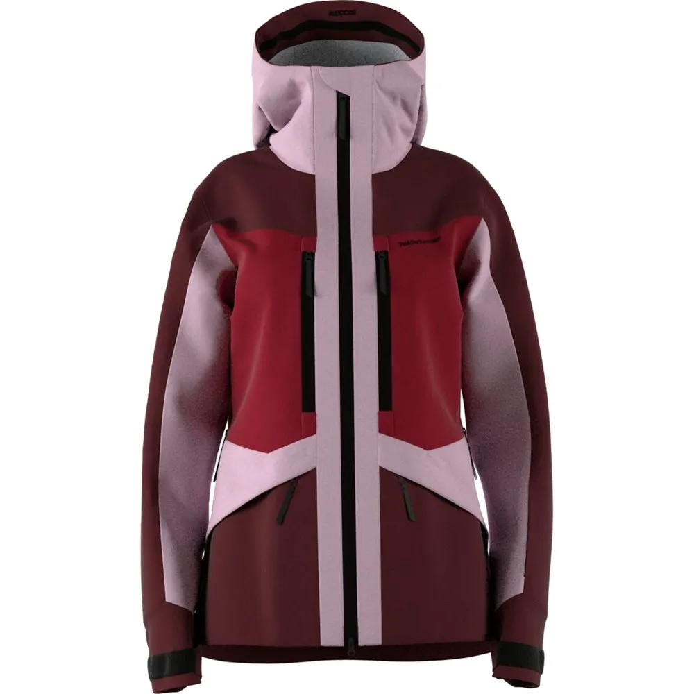 Peak performance Chaqueta Gravity Goretex Rojo | Trekkinn