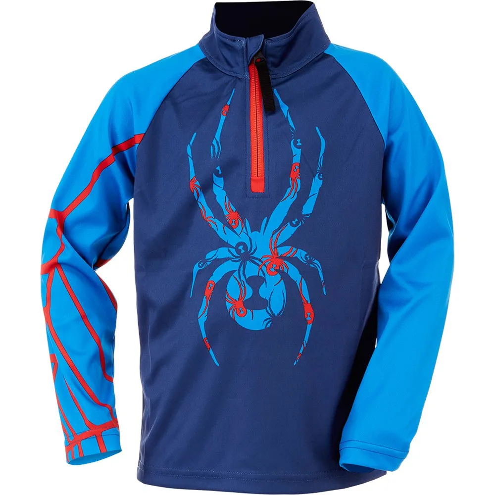 Spyder Mini Bug Long Sleeve Base Layer Blue | Trekkinn
