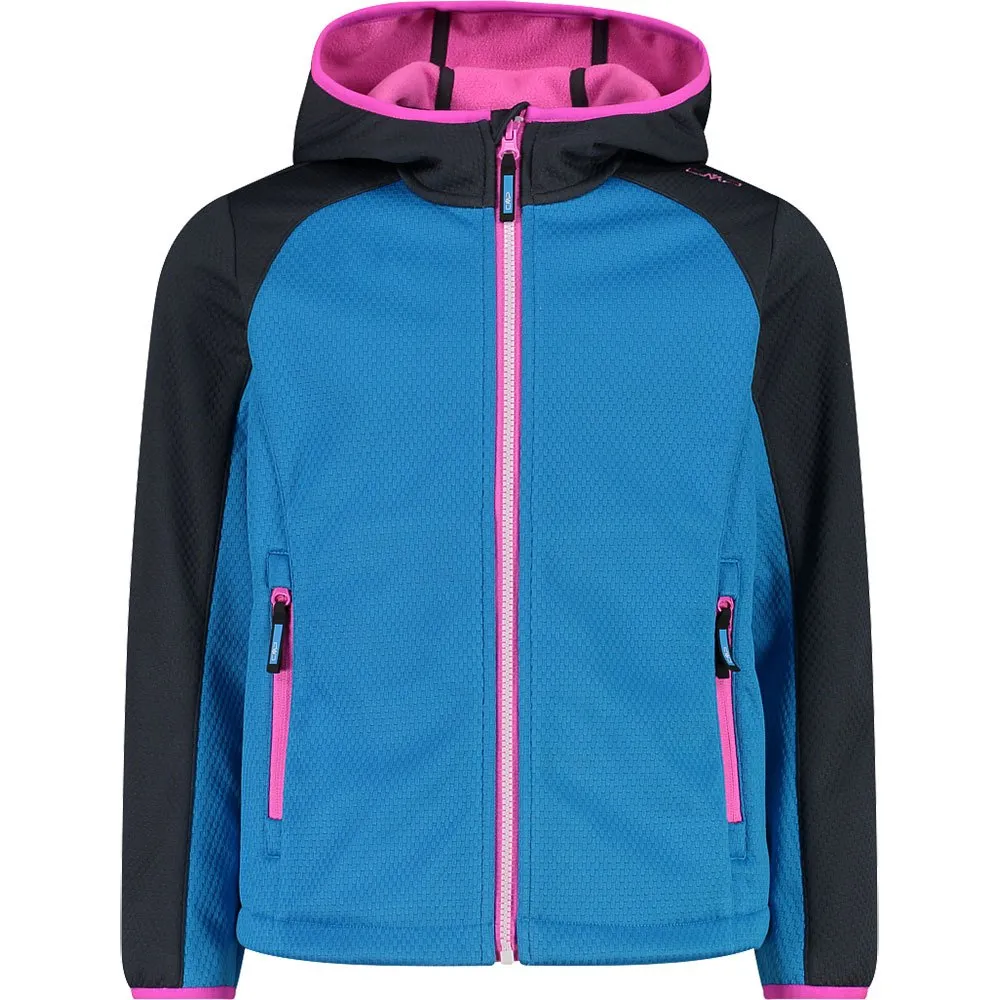 CMP Fix Hood 32A1085 softshell jacket Blue | Trekkinn